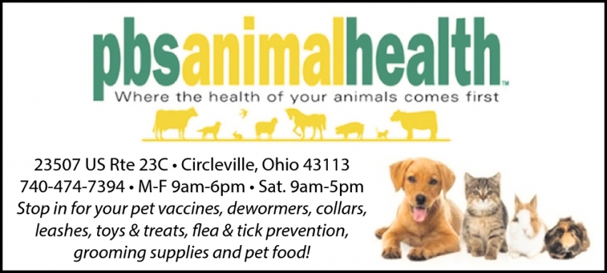 Where The Health of Your Animals Comes First, PBS Animal Health ...