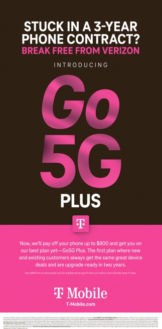 Go 5G Plus, T-Mobile, Circleville, OH